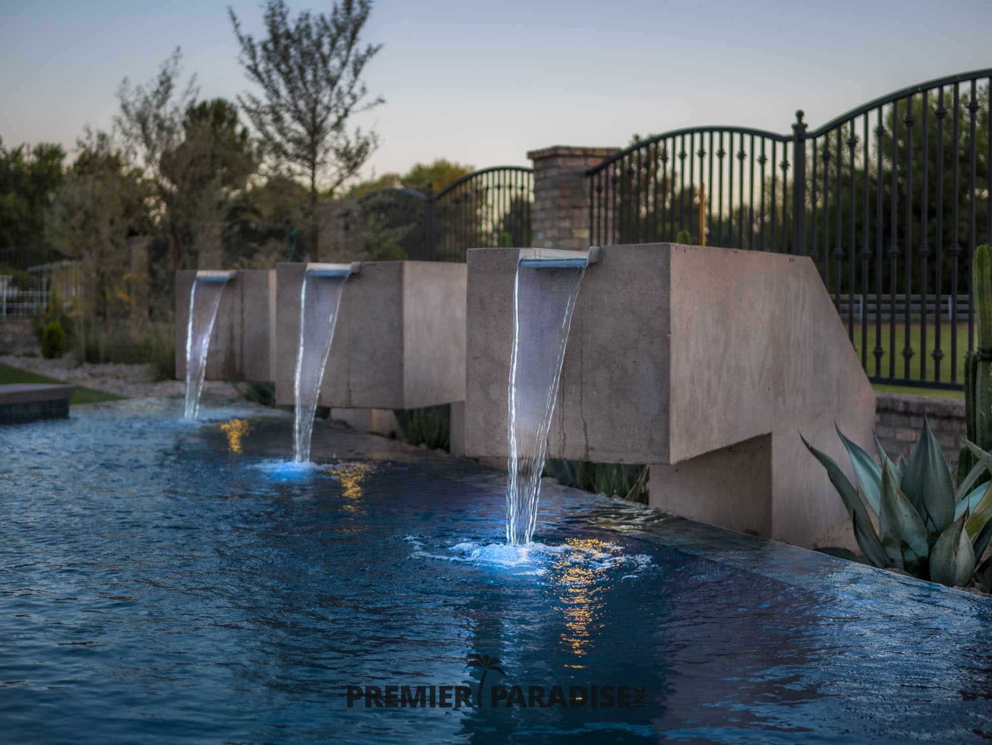 Water Feature Design Gallery | Premier Paradise Inc.