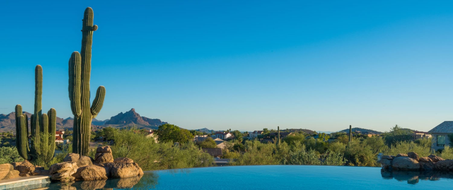 Infinite Canyon Views | Fountain Hills Arizona | Premier Paradise Inc.