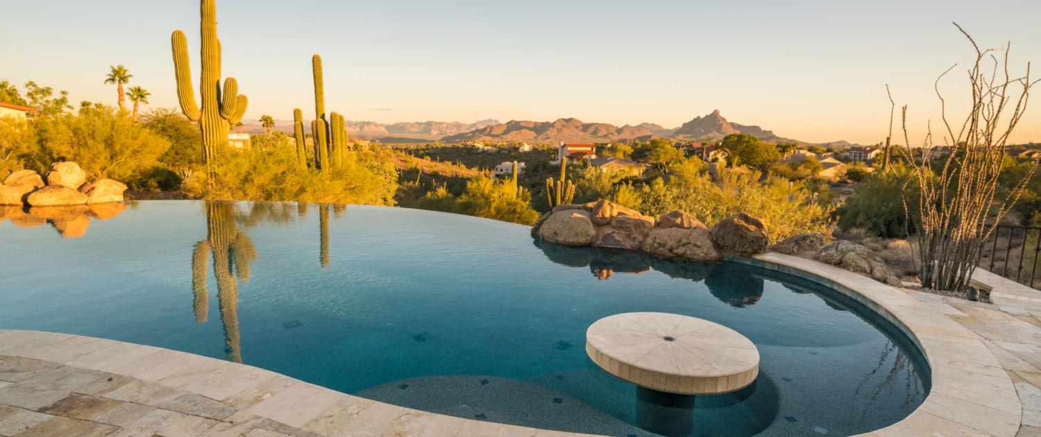 Infinite Canyon Views | Fountain Hills Arizona | Premier Paradise Inc.