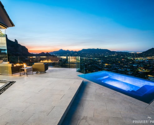 Lautner Knife Edge Perimeter Overflow Pools | Premier Paradise Inc.